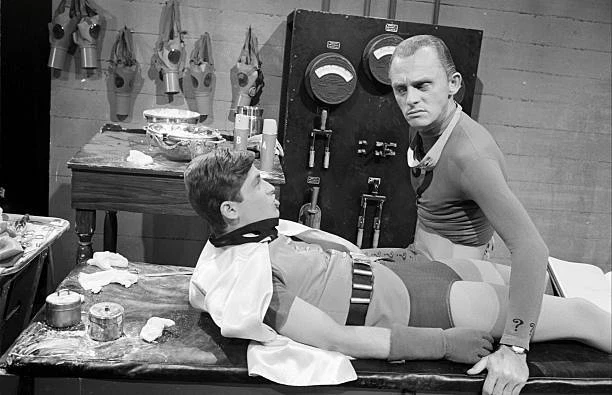 BURT WARD FRANK Gorshin on Batman Hi Diddle Riddle 1966 Old TV Photo 32 ...