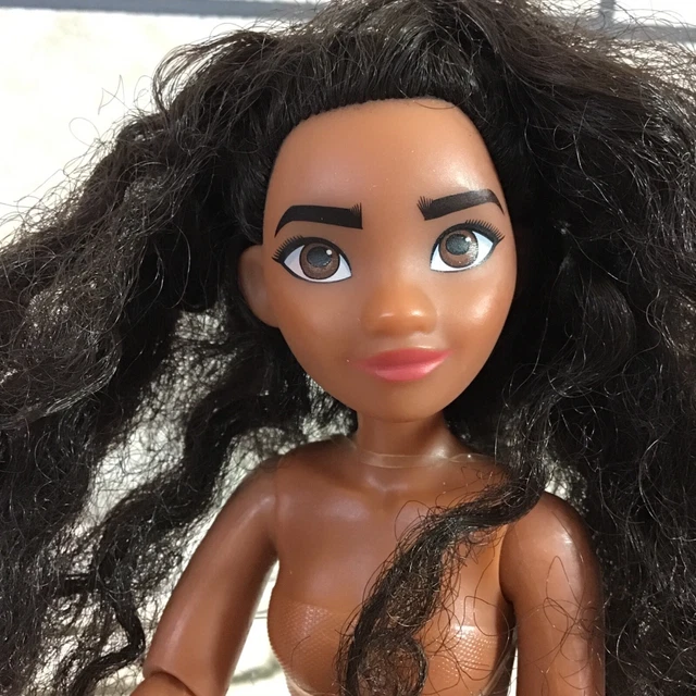 Barbie Disney Princess Moana Nude Articulated Doll Wild Hair 2015 £961 Picclick Uk