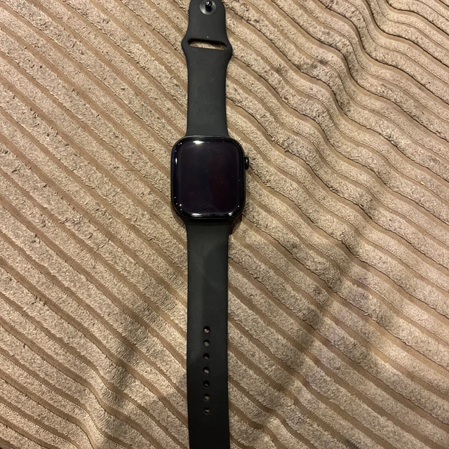 APPLE WATCH SERIES 10 GPS 46mm Jet Black Aluminium Case with Sport Band ...