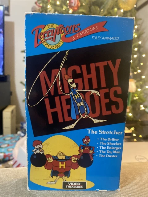 TERRYTOONS MIGHTY HEROES: The Stretcher VHS Tape 1989 Video Treasures ...