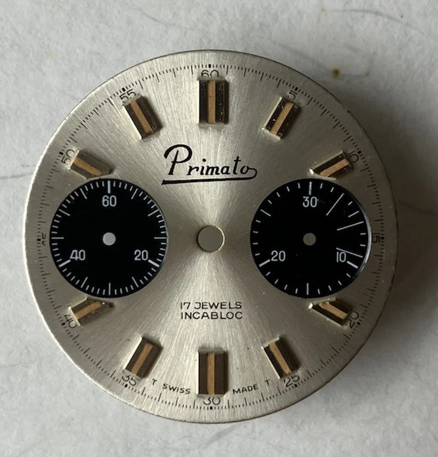 VINTAGE CHRONOGRAPH DIAL For Venus 175 £48.93 - PicClick UK