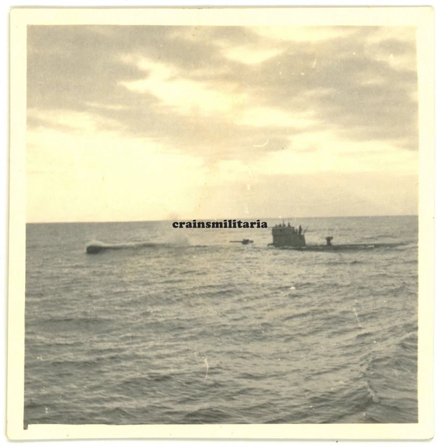 ORIG. FOTO U-BOOT U-504 auf Fahrt - Schiff Uboot Submarine 1941 EUR 7 ...