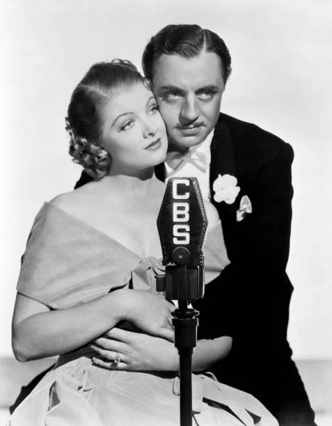 ACTORS MYRNA LOY and William Powell reprise their movie roles fo 1940s ...