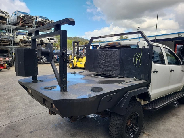 TOYOTA HILUX UTE Back Tray Back-Alloy, Dual Cab Custom Made (See Pics ...