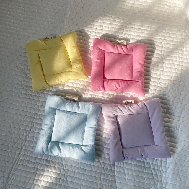 SOLID COLOR INSULATION Pad Double-sided Cotton Coaster Dining Table $16 ...