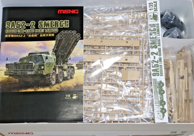 MENG 9A52-2 SMERCH Russian Long-Range Rocket Launcher 1:35 EUR 88,95 ...