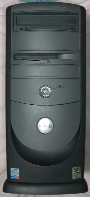 DELL DIMENSION 4300 DESKTOP TOWER AS-IS PC COMPUTER WINDOWS 2000 Intel ...
