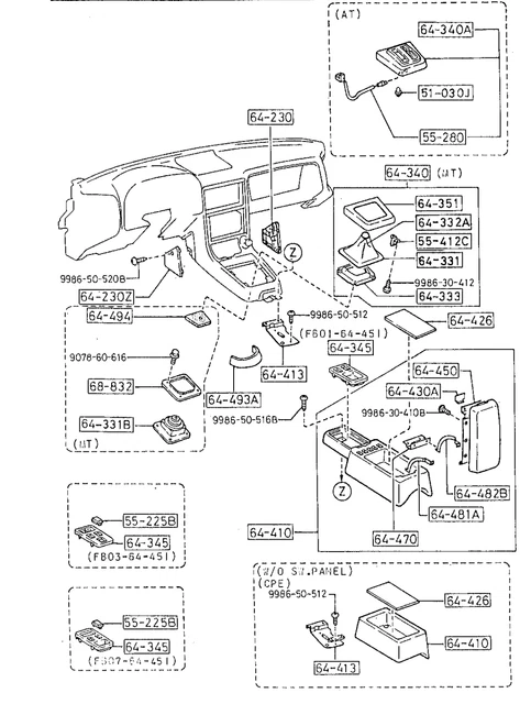 MAZDA GENUINE RX-7 1986-1992 Transmission Shifter Boot FB01-64-490B OEM ...