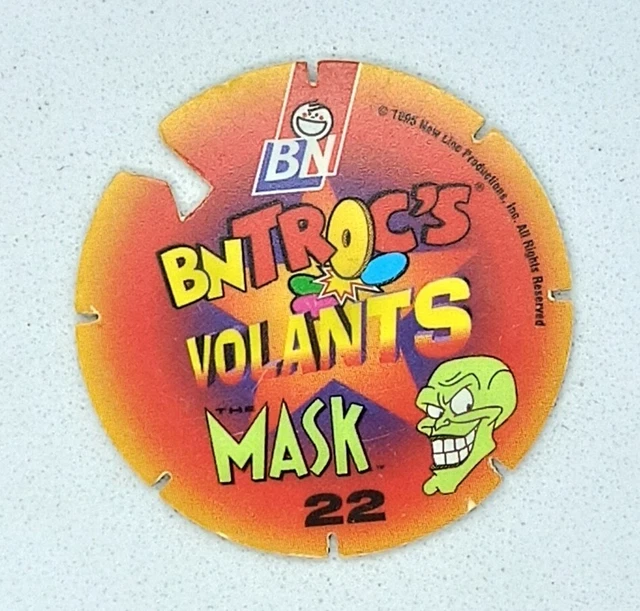 POG VOLANT THE Mask 22 BN TROC'S Pogs Kini Kinis Slammers Caps Flip ...