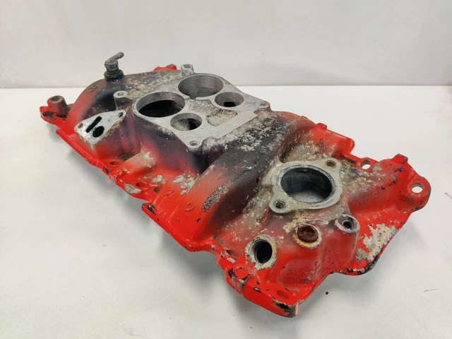 GM CHEVROLET SBC Factory Aluminum Intake Manifold 14101074 EUR 78,03 ...