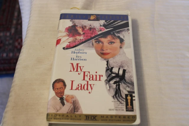 MY FAIR LADY (VHS, 1996, Single Tape) Clam Shell, Rex Harrison, Audrey ...