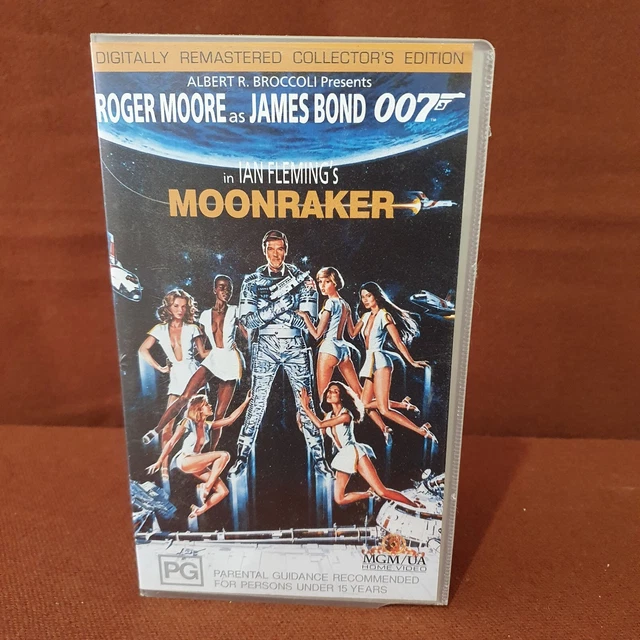 VHS JAMES BOND MOONRAKER Roger Moore EUR 3,06 - PicClick FR