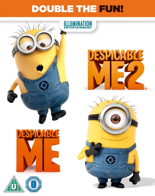DESPICABLE ME/DESPICABLE ME 2 (Blu-ray) Steve Carell Kristen Wiig Steve ...