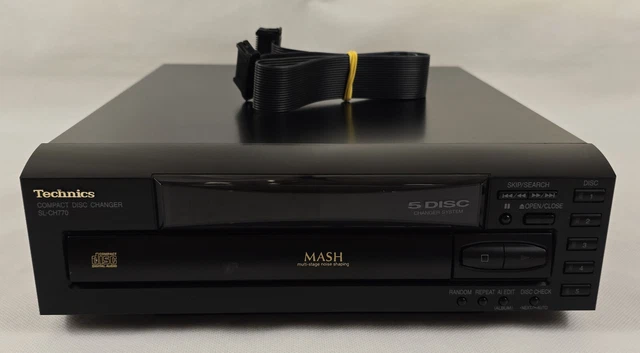 TECHNICS SL-CH770 COMPACT Disc Wechsler CD-Player. Schwarz. + Stecker ...