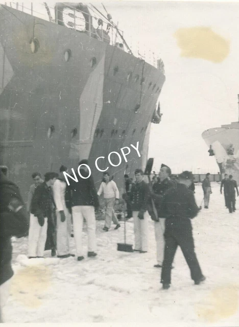 PHOTO WKII SOUS-MARIN Tender " Lech " De Marine de Guerre Sur Lac 1942 ...