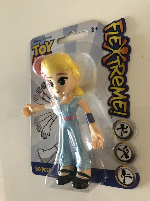 TOY STORY 4 Disney Pixar BO PEEP 4" Flextreme! Bendable Figure. Mattel ...