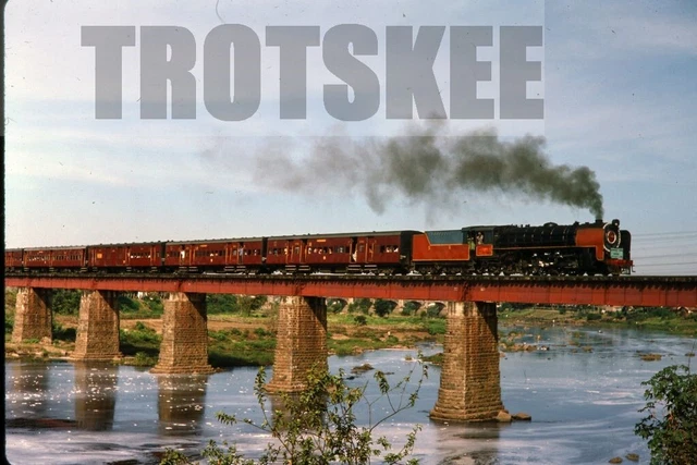 35MM SLIDE INDIA Indian Railways Steam Loco YP 841 Bhadravati 1978 ...