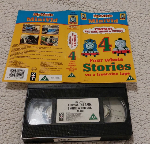 MY LITTLE THOMAS The Tank Engine & Friends - Four Whole Stories [VHS ...