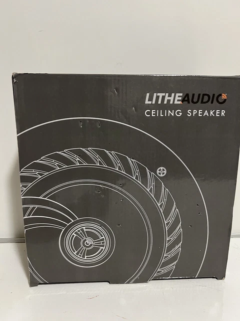 LITHE AUDIO 6.5& Passive Ceiling Speaker £75.00 - PicClick UK