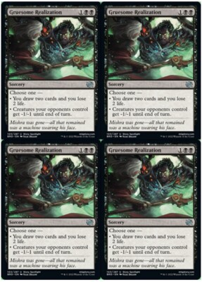 MTG - 4X GRUESOME REALIZATION - The Brothers' War (U) EUR 1,54 ...