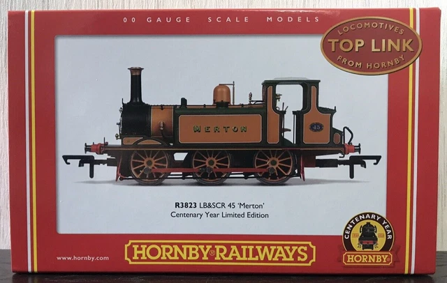 HORNBY R3823 TERRIER LB&SCR 45 Merton Centenary Year, Limited Edition ...