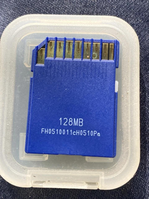 FUJIFILM 128MB SD Memory Card - For Canon Digital Camera + Photo Frame ...