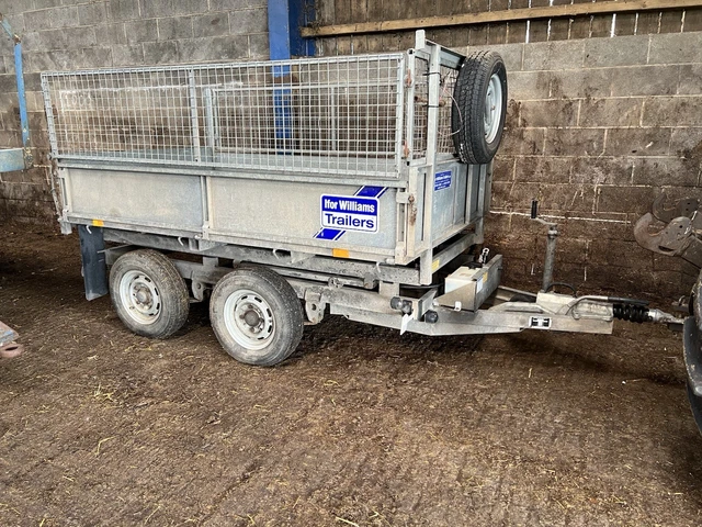 IFOR WILLIAMS TWIN Axle Trailer 8ft x 5ft LM 166 £1.13 - PicClick UK