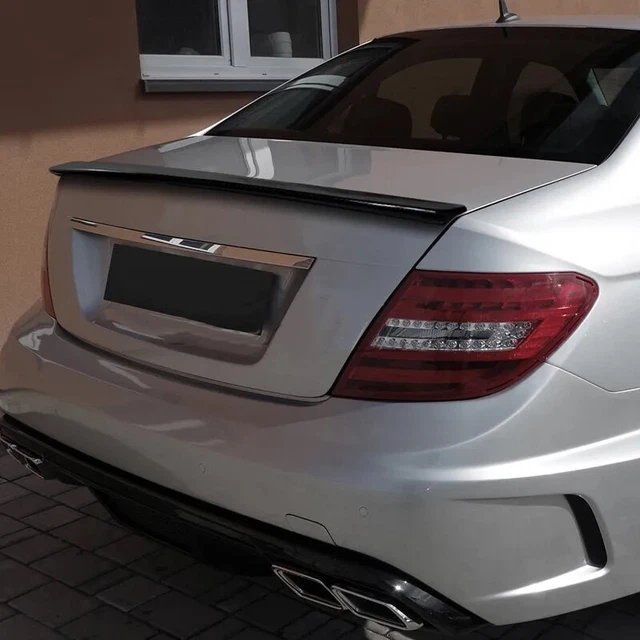 Amg Style Rear Boot Lip Spoiler For Mercedes Benz C Class W204 08 14