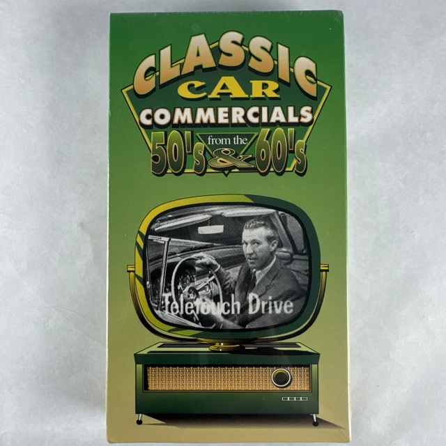 VTG CAR 50S 60s Classic Commercials VHS 1993 Ford Chevy Edsel Buick £4. ...