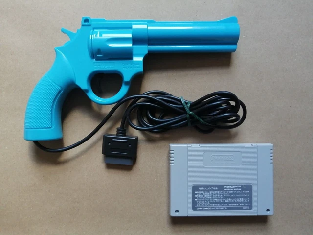 LETHAL ENFORCERS WITH Light Gun (Konami Justifier) for the Super ...