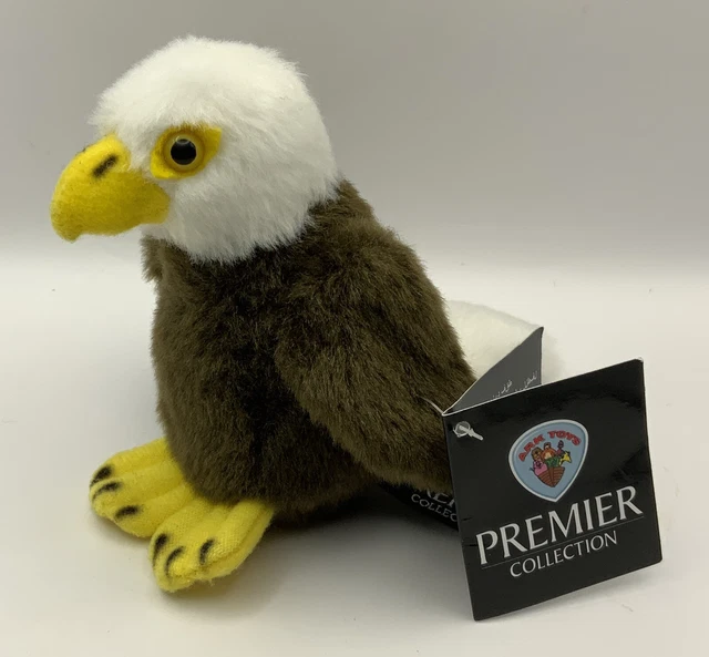 ARK TOYS PREMIER Collection New Baby Eagle Soft Toy Plush NEW Bald ...