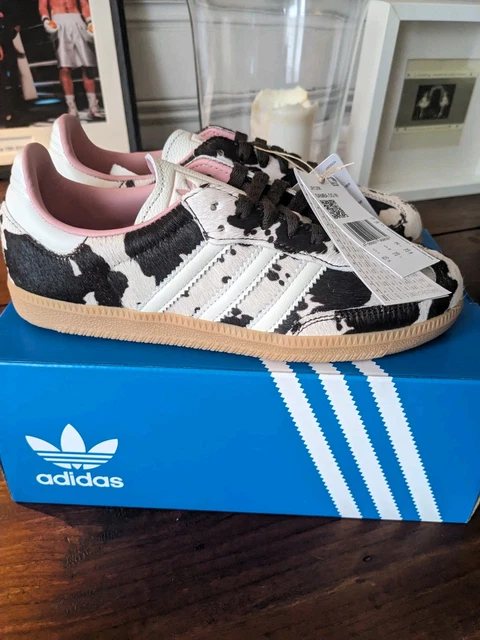 ADIDAS SAMBA OG Cow Print 🐄 ASOS exclusive UK 5.5/Us7/Eu40 2/3 Brand ...