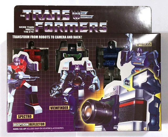 TRANSFORMERS G1 DECEPTICON Special Edition Reflector Reissue Misb! $72. ...