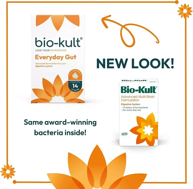 BIO-KULT ADV MULTI-STRAIN Formula For Digestive System (Everyday)- 30 ...