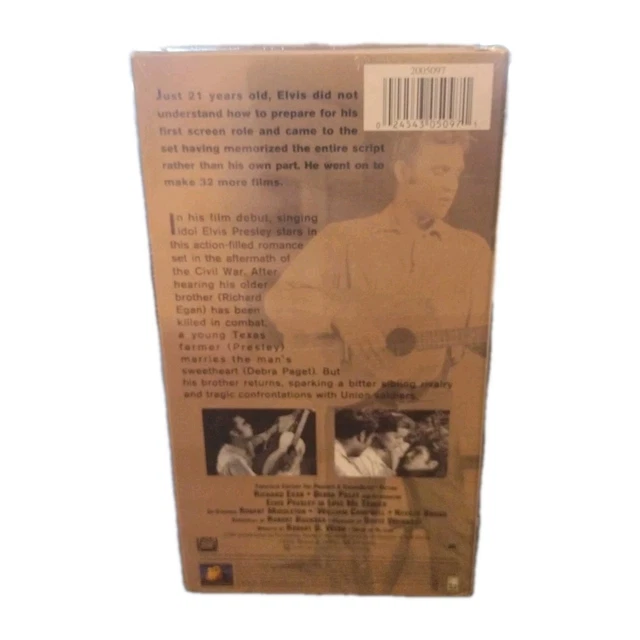 LOVE ME TENDER VHS Videocassette Elvis Presley *NEW SEALED* £5.44 ...