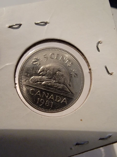 CANADIAN 5 CENT Piece Five Cent Queen Elizabeth 1981 Canada £11.33 - PicClick UK