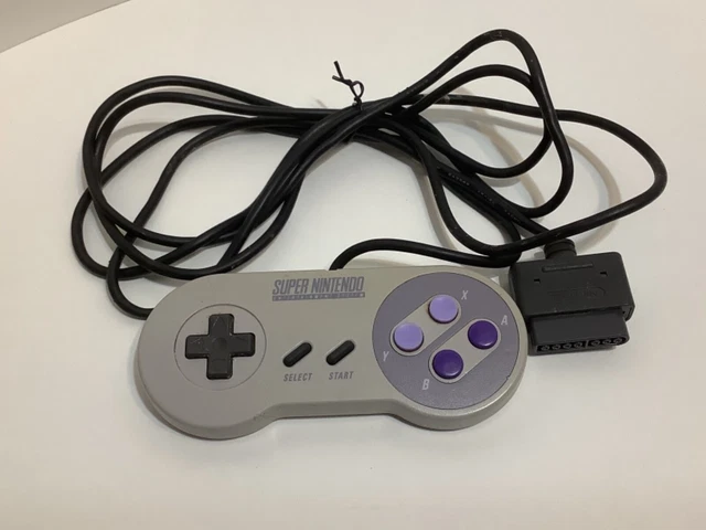 SNES SUPER NINTENDO Original Controller Authentic OEM OFFICIAL SNS-005 ...