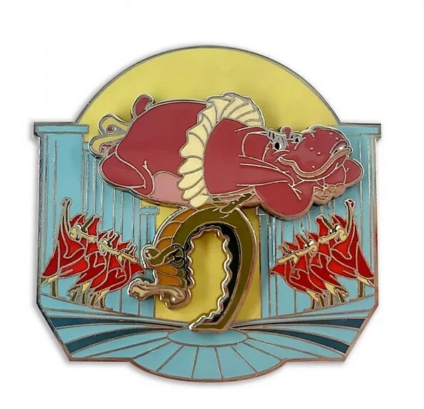 NEW DISNEY FANTASIA 80th Anniversary Hippo Alligator Limited Legacy Pin ...