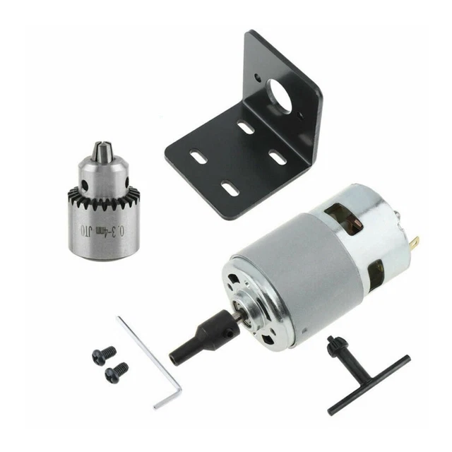 HIGH TORQUE MOTOR Power 5A-3A 775 Watts/chuck Ball Motor Bracket Brush ...
