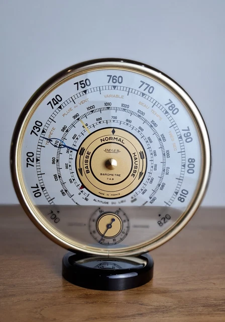 VINTAGE MID-CENTURY JAEGER (Lecoultre) weather-station (barometer ...