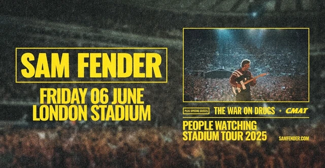 SAM FENDER LONDON 2025 A3 A4 Print Poster Wall Art Album Decor Unframed ...