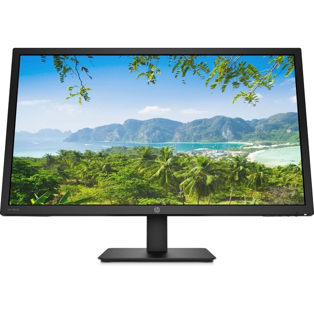 HP V28 4K Monitor FreeSync Ultra HD 3840 x 2160 1ms Tilt HDMI DP VESA ...