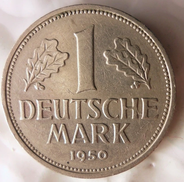 1950 F GERMANY DEUTSCHE MARK - Great Coin GERMAN BIN #16 $16.83 ...