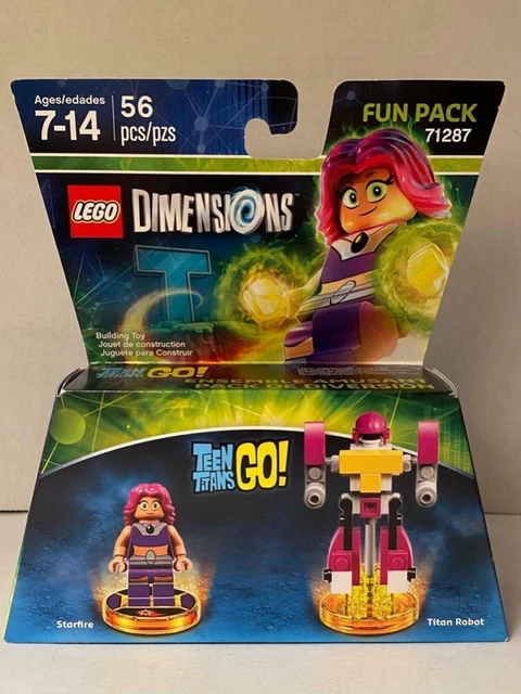 LEGO DIMENSIONES EDIFICIO Diversión Paquete Teen Titans Go! Starfire ...