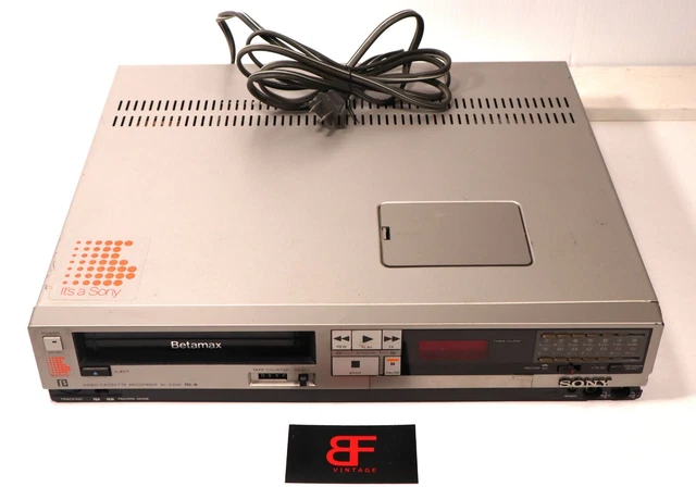 VINTAGE SONY BETAMAX SL-2300 Beta Video Tape Recorder **Read ...