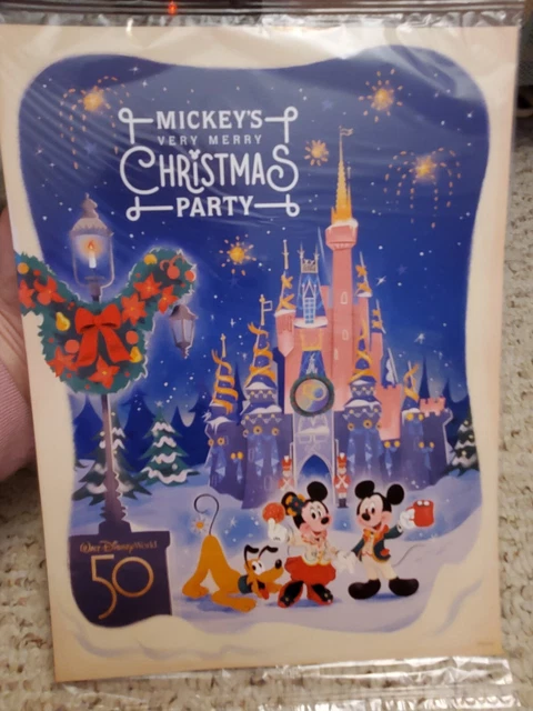 DISNEY WORLD MICKEYS Très Joyeuse Fête De Noël 2022 Imprimé EUR 61,61 ...