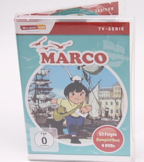 MARCO KOMPLETTBOX FOLGE 01-52 | DVD 4-Disc Anime Manga Serie Film ...