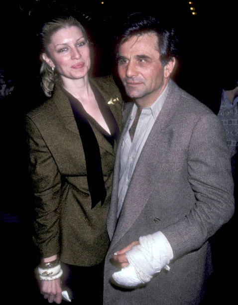 ACTOR PETER FALK & wife Shera Danese at the Opening Night Performa ...