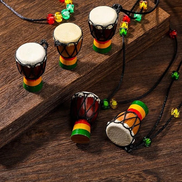 CATENE STRUMENTI, TAMBURO Djembe, -anhäNger, tamburo africano ...