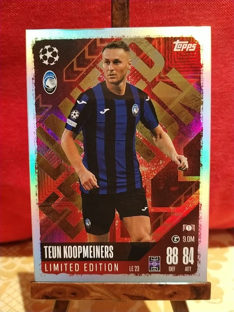 TOPPS MATCH ATTAX 2024/25 Uefa Champions Teun Koopmeiners Limited ...